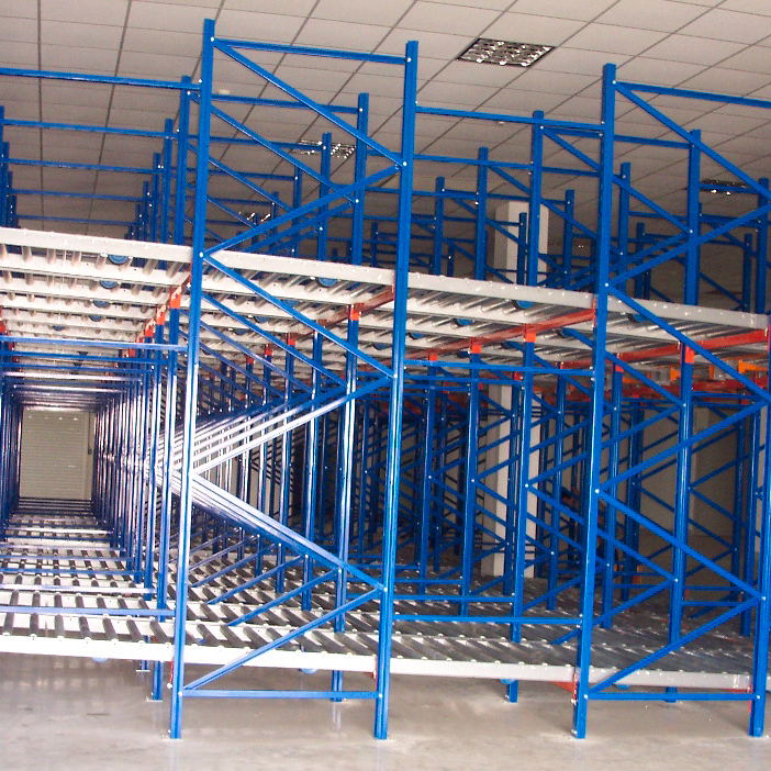 Galvanized Rollers Type Gravity Flow Racking | WLD